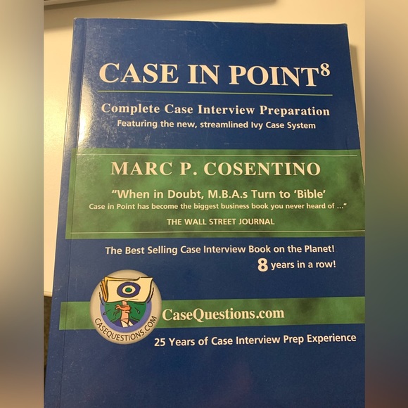 Other | Case In Point Complete Case Interview Preparation 8th Edition ...